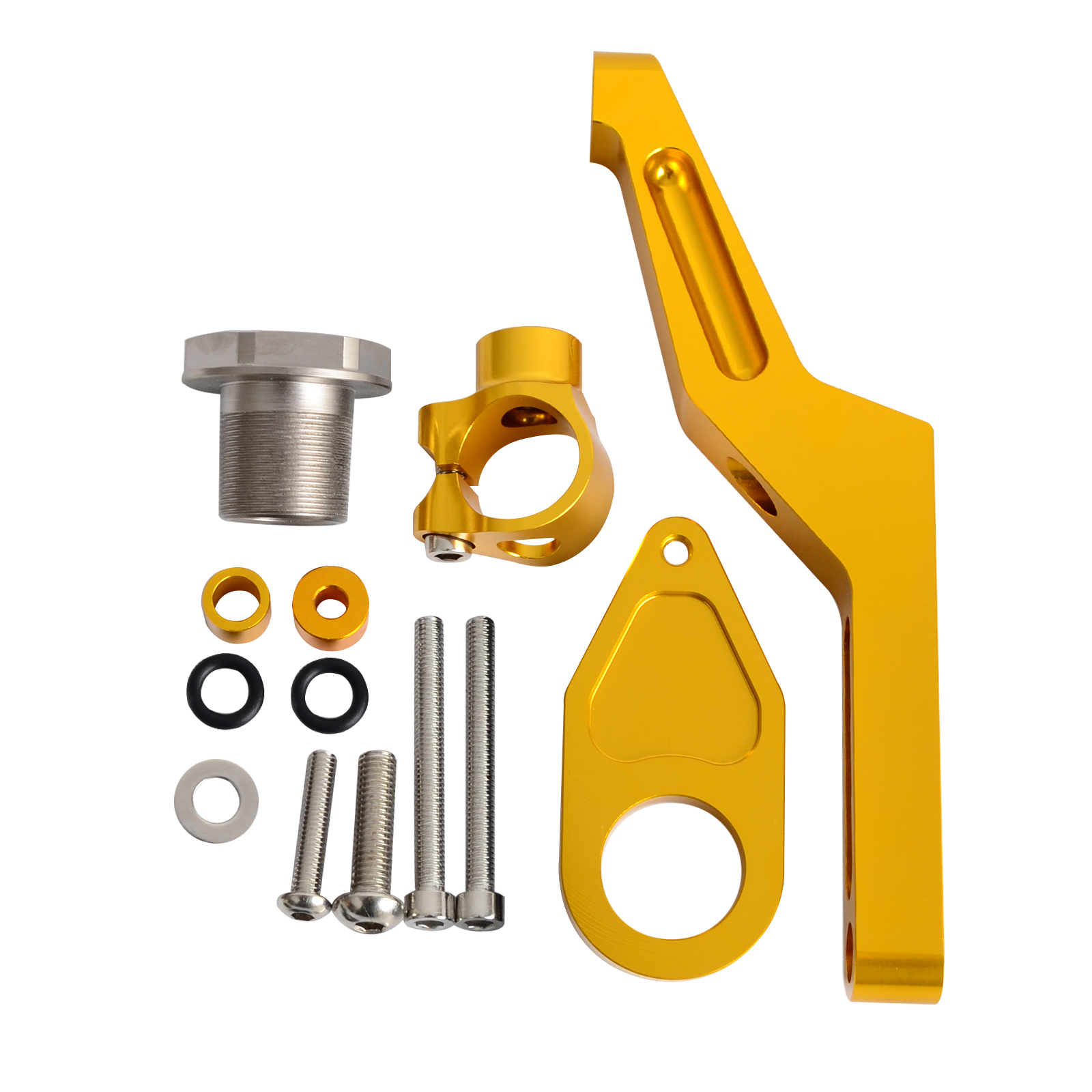 Fits Ninja ZX-6R/ABS ZX636 2013-2016 Motorbike Steering Damper Mounting ...