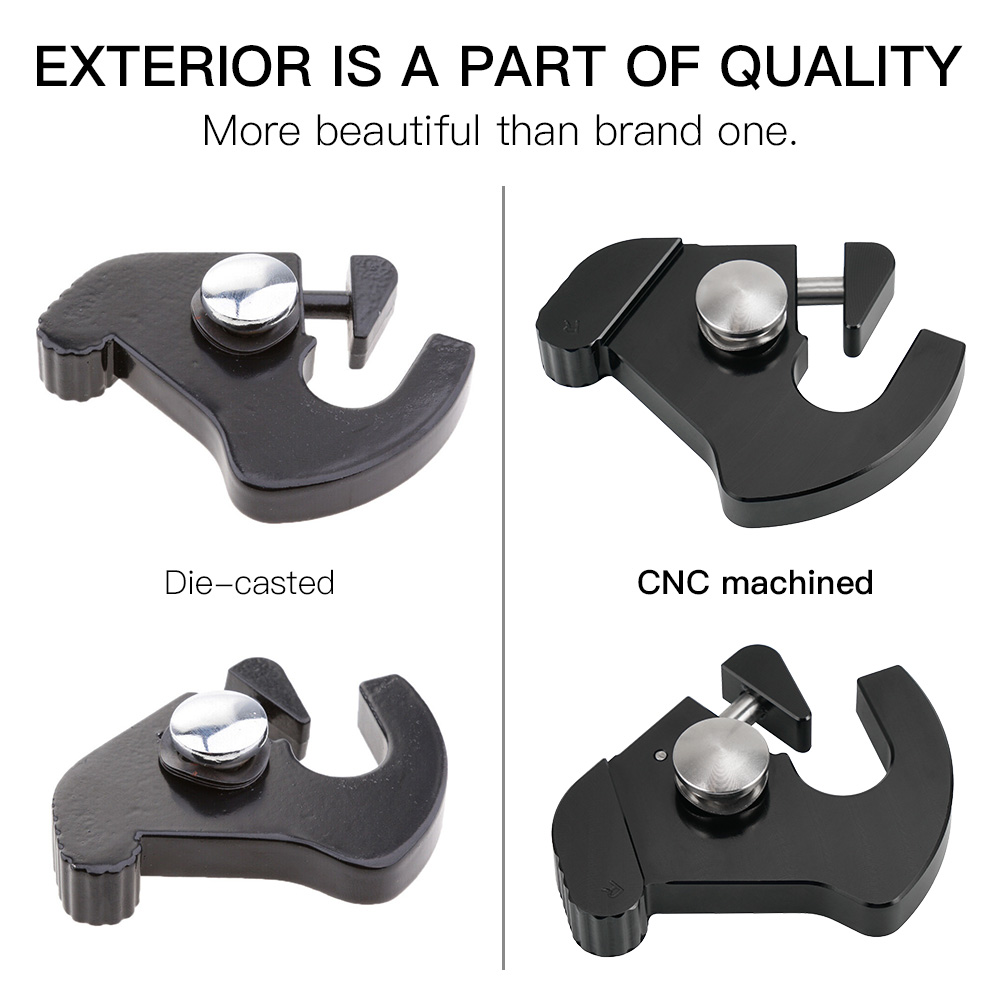 CNC Sissy Bar Luggage Rack Docking Latch Clip Kit For Harley Detachable ...